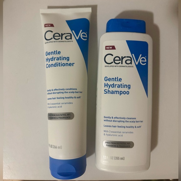 rave | Bath & Body | Cerave Gentle Hydrating Hair Care Duo Shampoo And ...